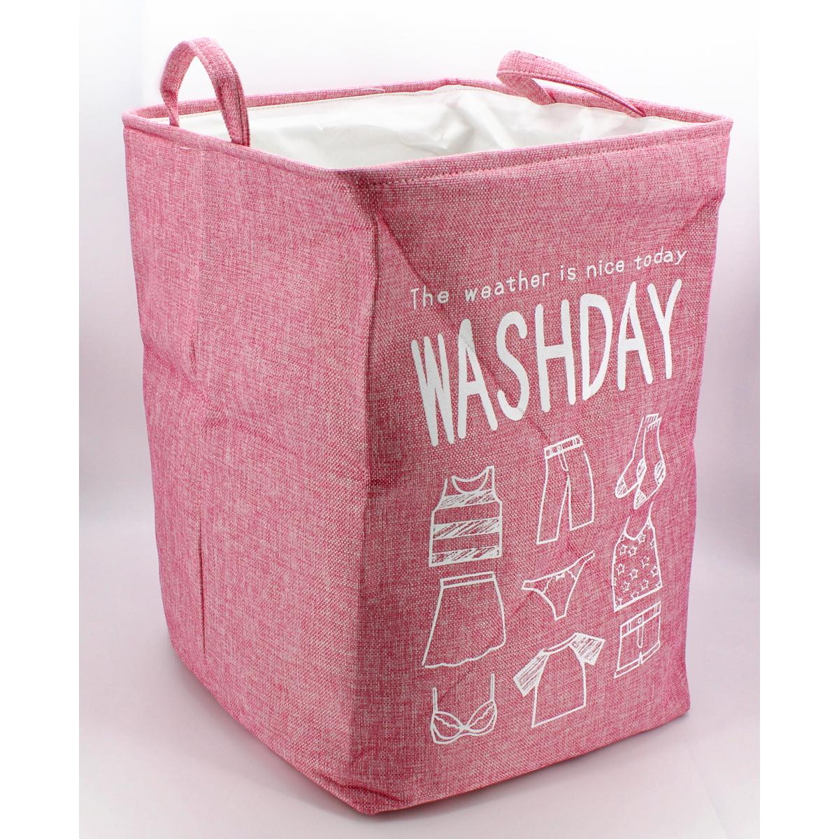 Coş p/u rufe din textil 35x35x50cm